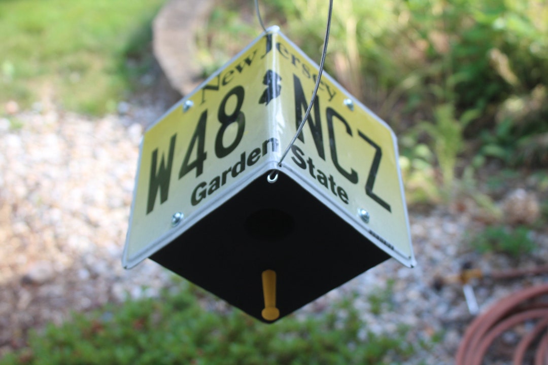 New Jersey "garden State" License Plate Birdhouse - Etsy