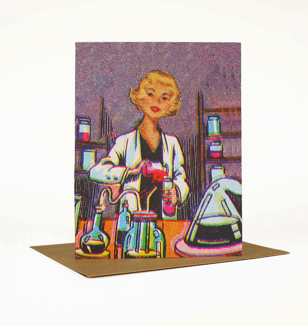Scientist Greeting Card, Graduation Card, Congratulations, First Job ...