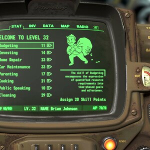 Fallout level Up Personalized Printable Birthday | Etsy