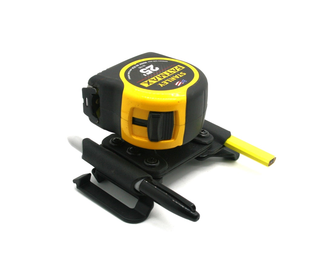 Carpenters Holster-tape Measure, Carpenter Pencil and Sharpie Holder ...