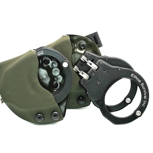 Taco Style Kydex Handcuff Holster: Universal Fit, Adjustable Tension - Etsy