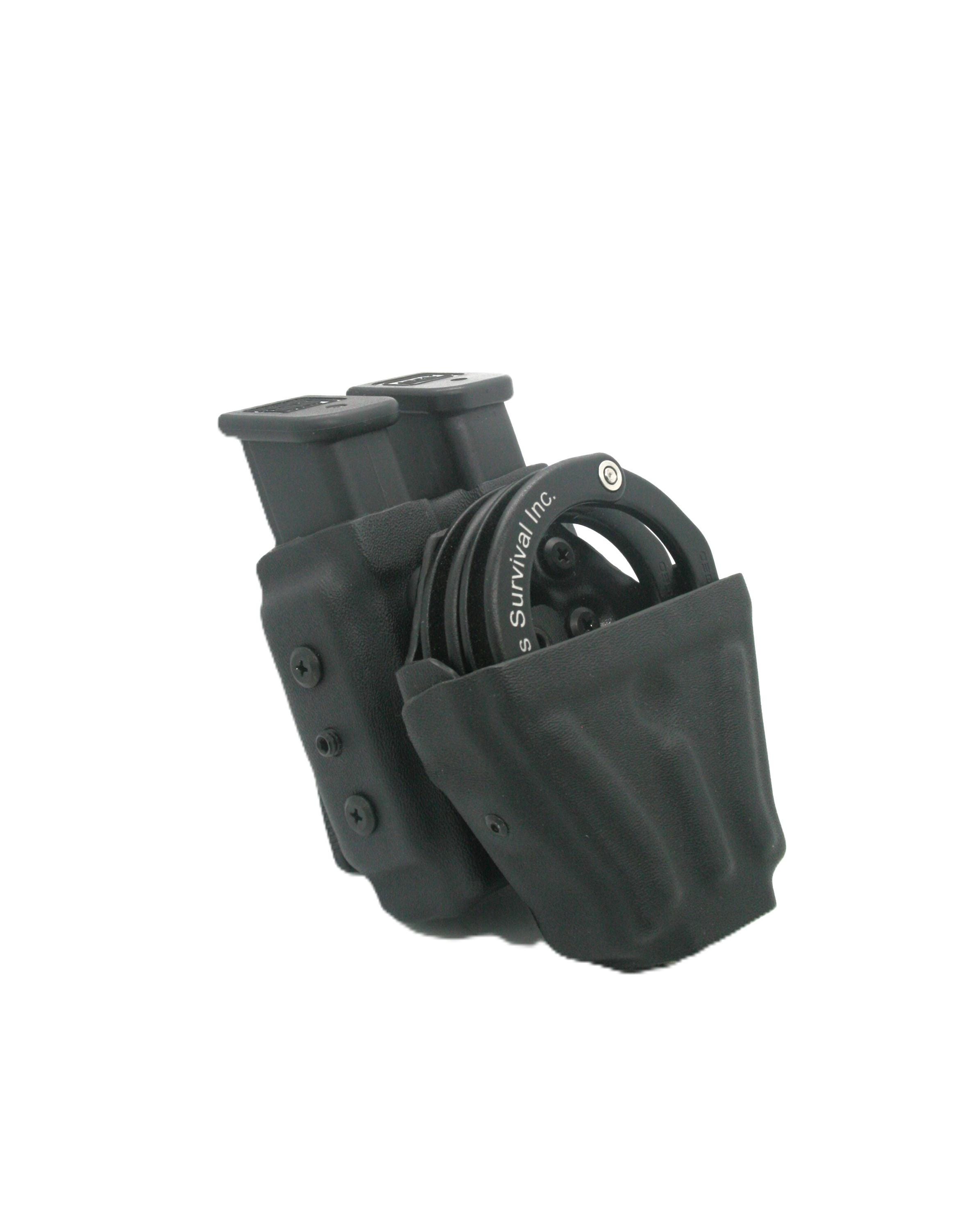 Double Magazine, with handcuff-ES® patiented retention Series-VER-TAC ...