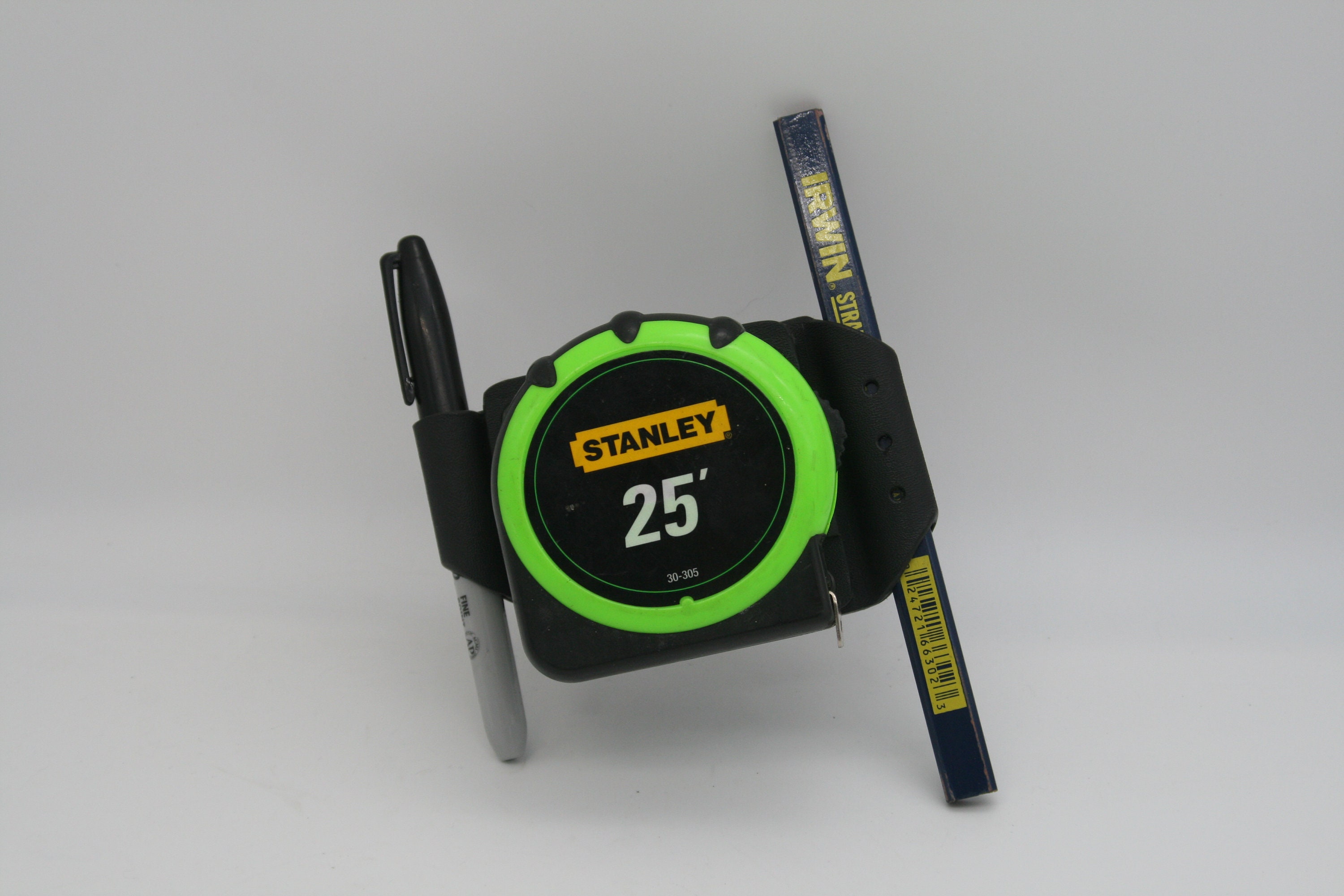 Carpenters Holster-Tape Measure, carpenter pencil and sharpie holder