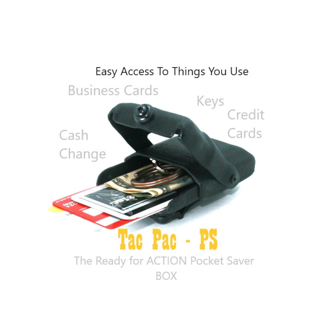 TAC-PAC Pocket Saver, Tacpac-ps Unique Quick Access Case Box Wallet for ...
