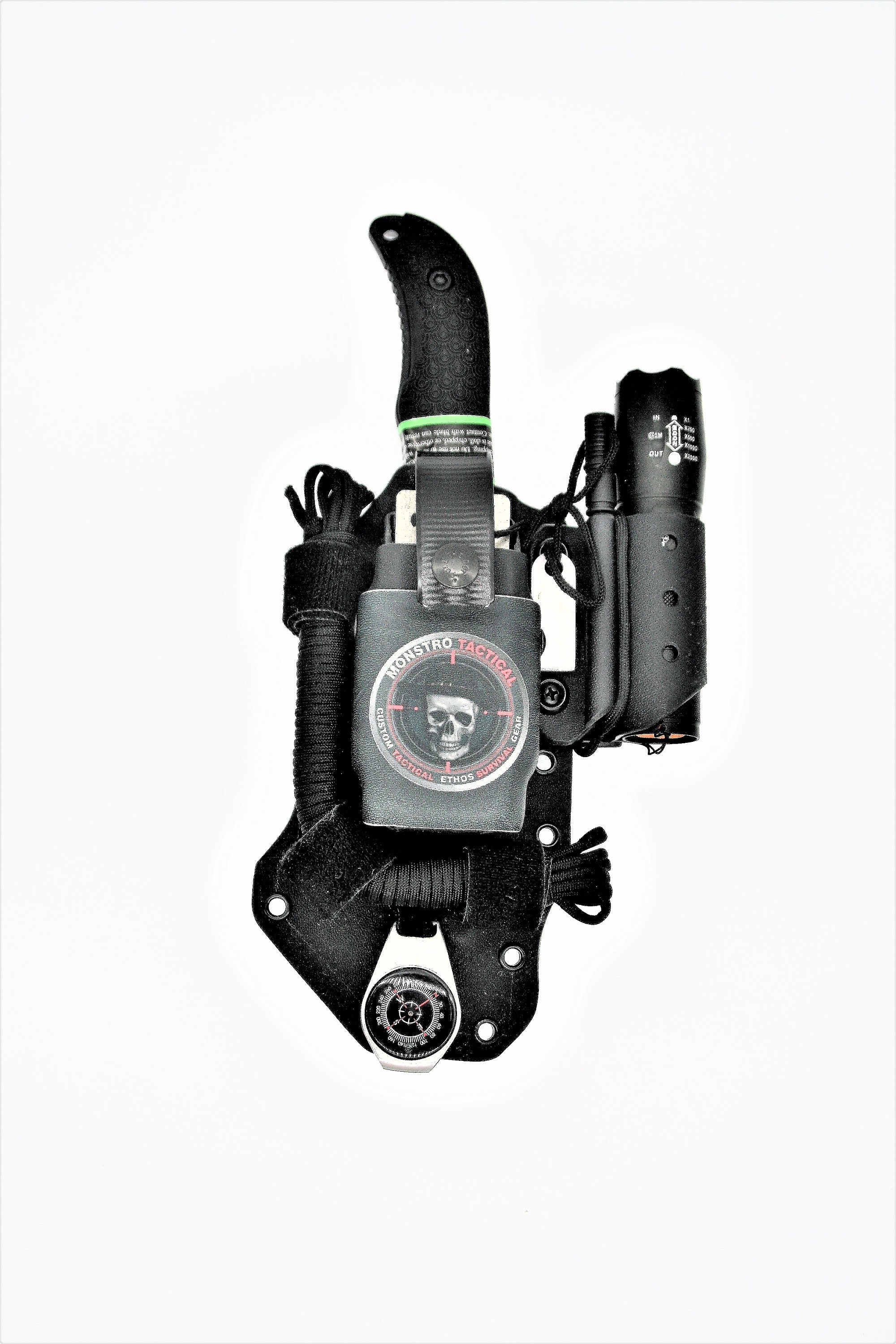 EDC Field Kit .. EVOLUTION... Schrade Frontier Knife, Tactical Pouch ...