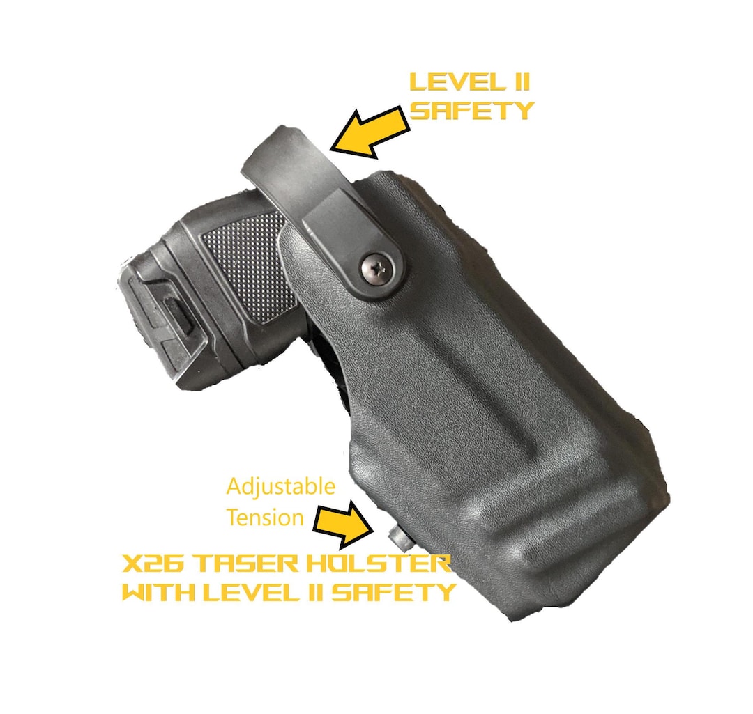 X26 or Taser 7 Holster, ES System Tension, Basketweave or Kydex Finish ...