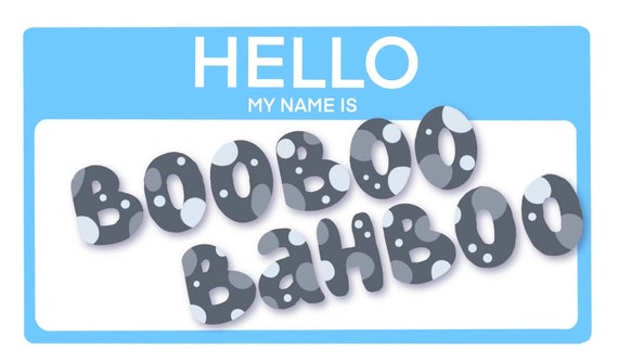 Skipped a Sleep Name Tag Sticker - Etsy