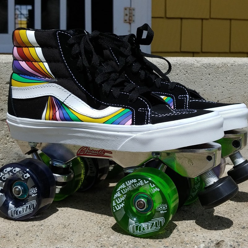Custom Vans - Etsy