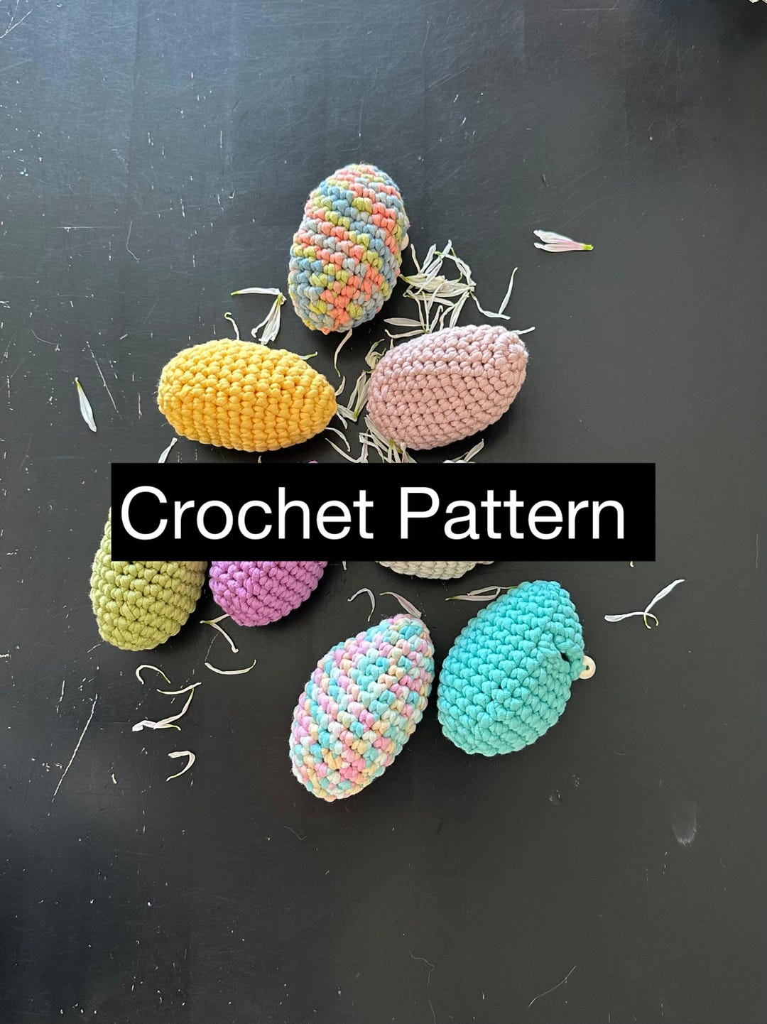 Crochet Refillable Easter Egg Pattern / Easy Quick Crochet Pattern ...