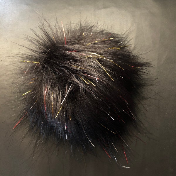 Gold Metallic Pom Poms - Etsy