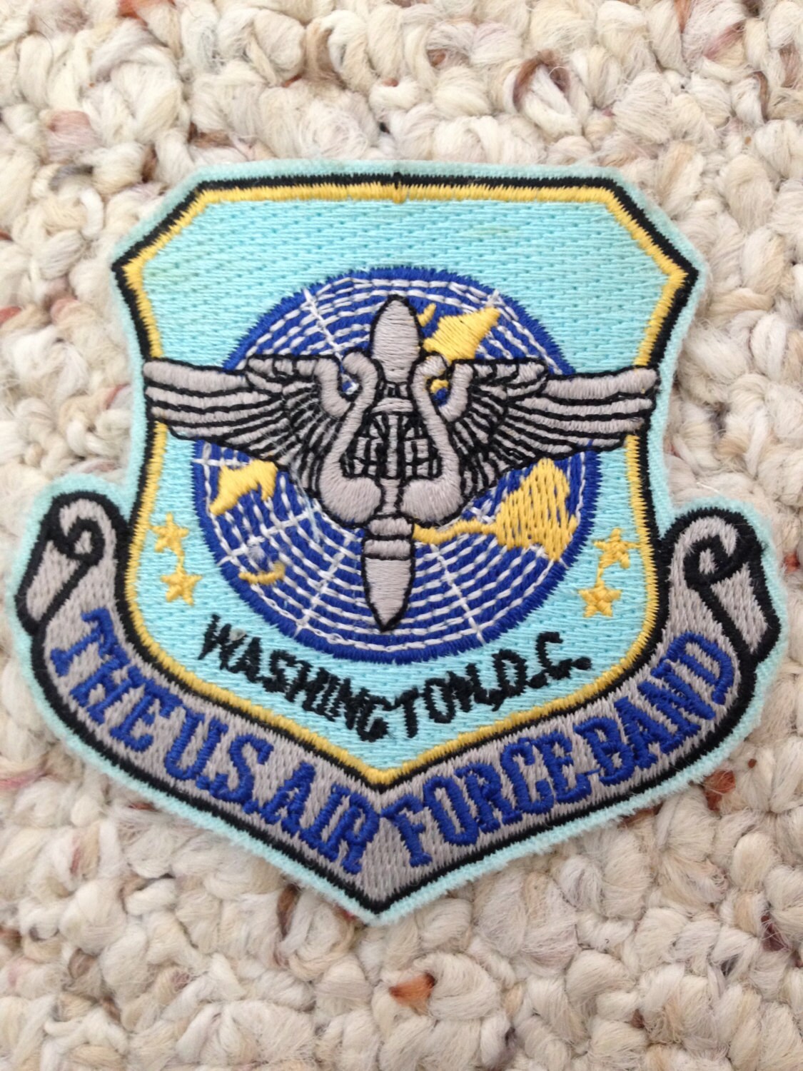 United States Air Force Band USAFB Patch Color 3 | Etsy