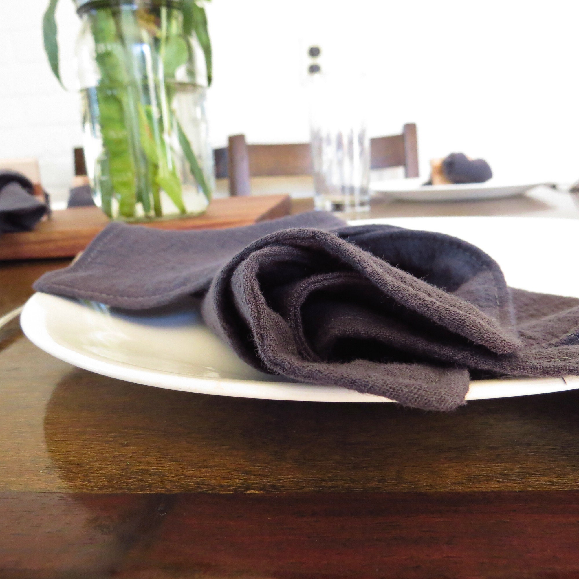 Extra Large 16x16 Unpaper Cloth Napkins Reusable Cotton Gauze Towels ...