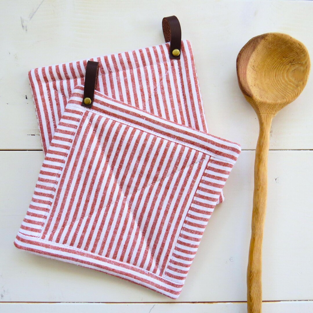 Mini Potholder Set - Essential Kitchen Tool - Farmhouse Table Decor ...