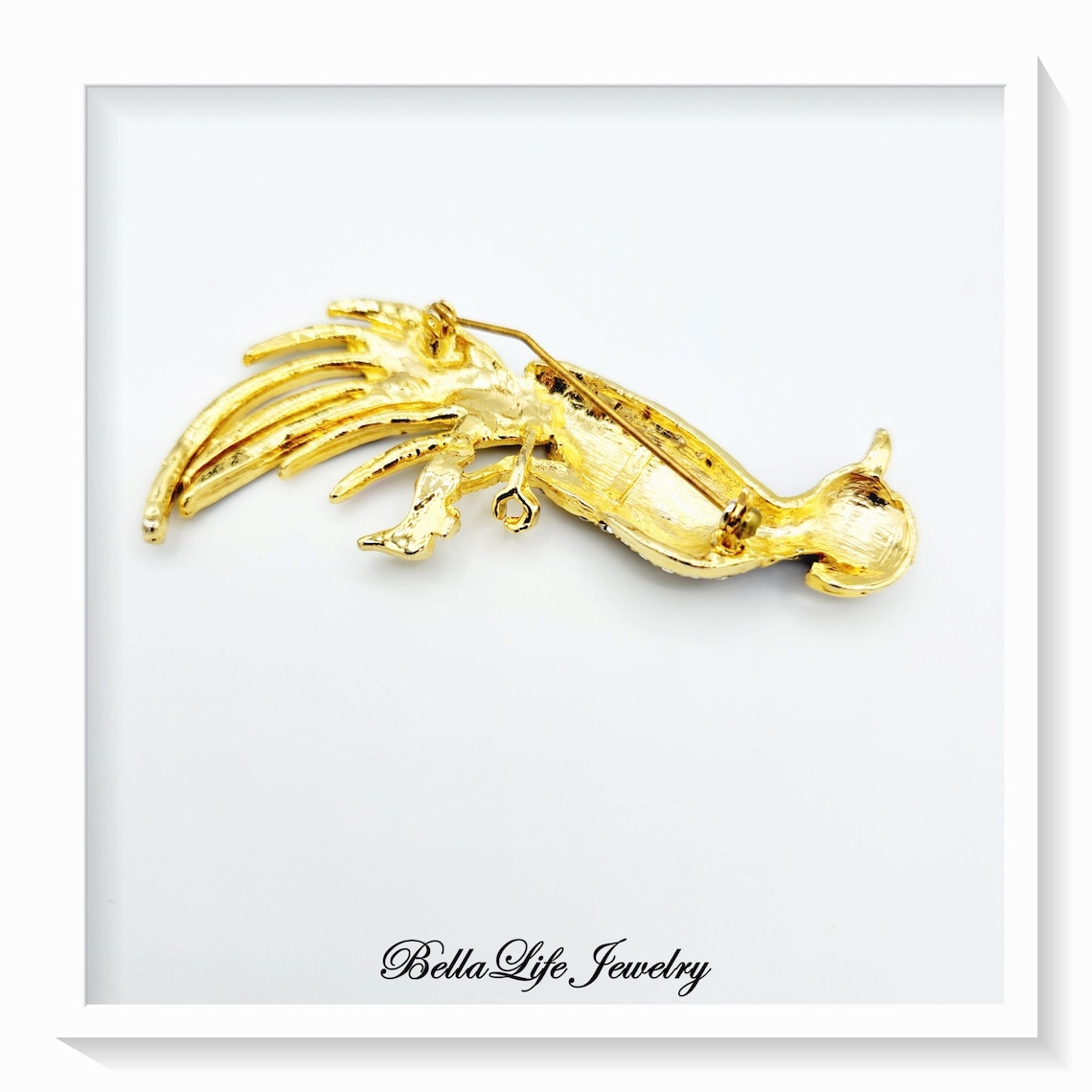 D'orlan Bird of Paradise Multi Color Enamel Rhinestone Brooch - Etsy