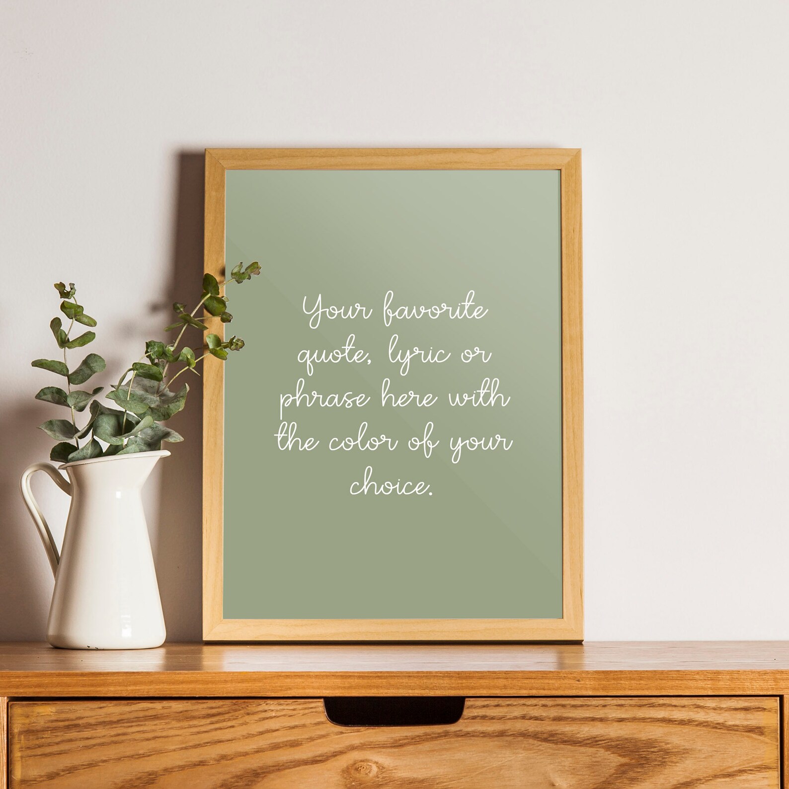 Personalized Quote Print, Downloadable Custom Quote Print, Custom ...