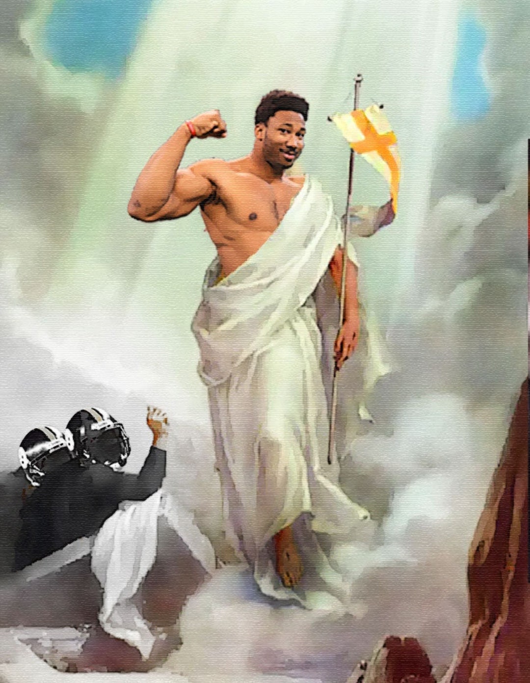 Saint Myles Garrett - Digital Print, Make Your Own Candle/frame - Etsy