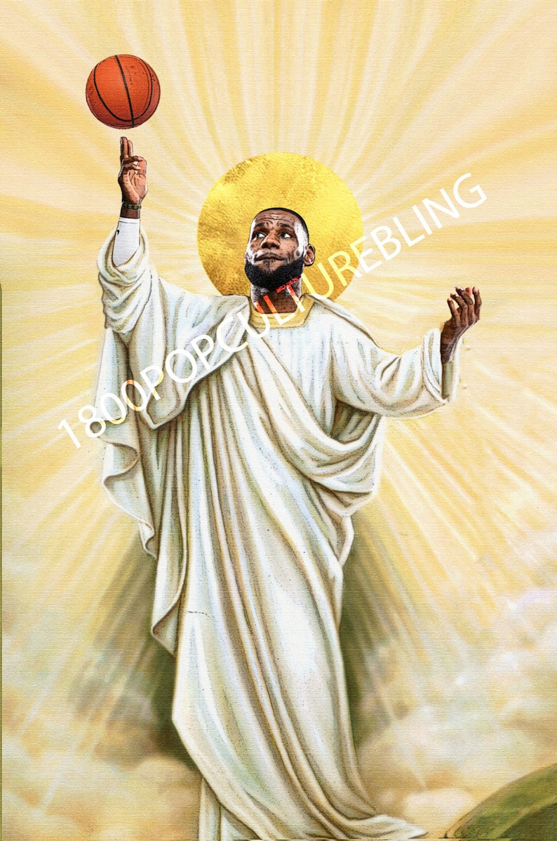 Saint Lebron James Prayer Candle - Etsy