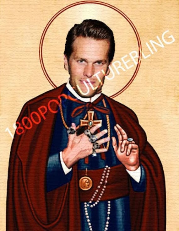 Saint Tom Brady Prayer Candle New England Patriots | Etsy