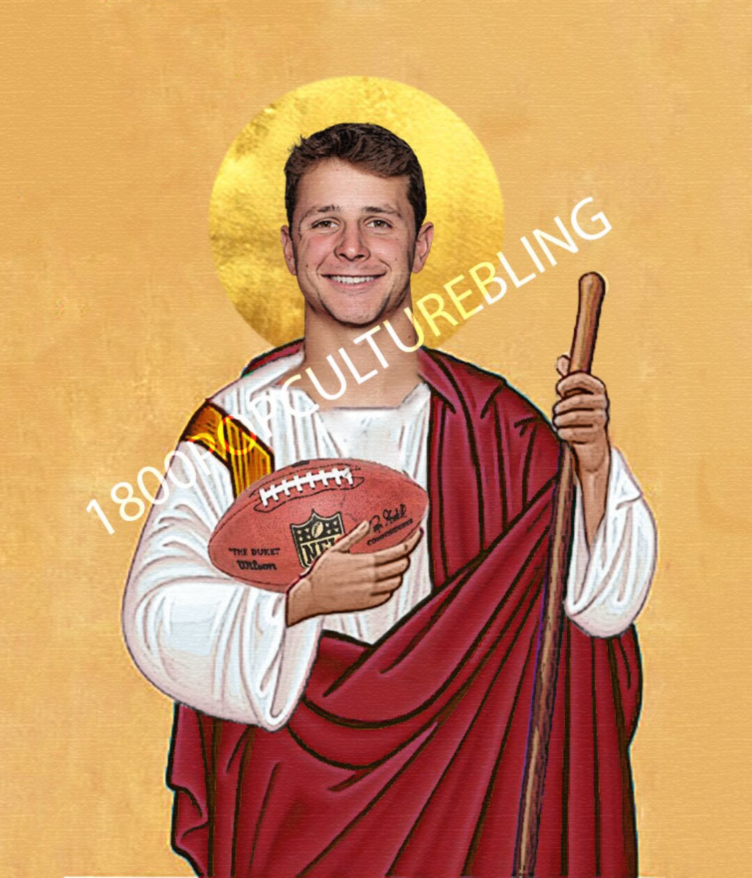 Saint Brock Purdy Prayer Candle - San Francisco 49ers - Etsy