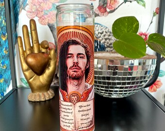 Saint Leslie Knope Prayer Candle Parks and Rec | Etsy