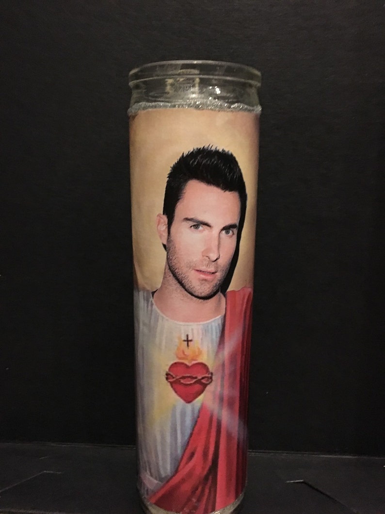 Saint Adam Levine Prayer Candle - Etsy