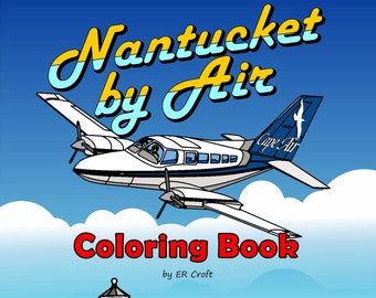 Nantucket Coloring Book - Etsy