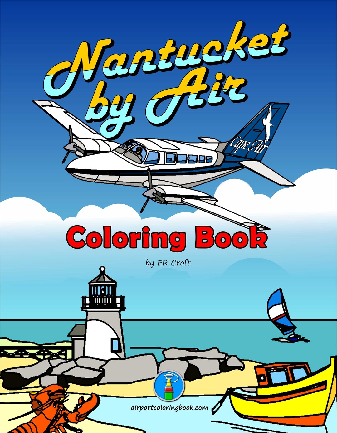 Adult and All Ages Coloring Book: Nantucket by Air - Etsy