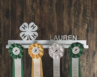 4 H Ribbon Holder - Etsy