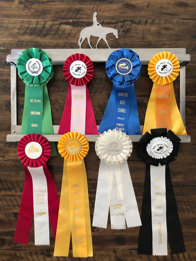 Western Pleasure Reining Horse Ribbon Display Equestrian - Etsy