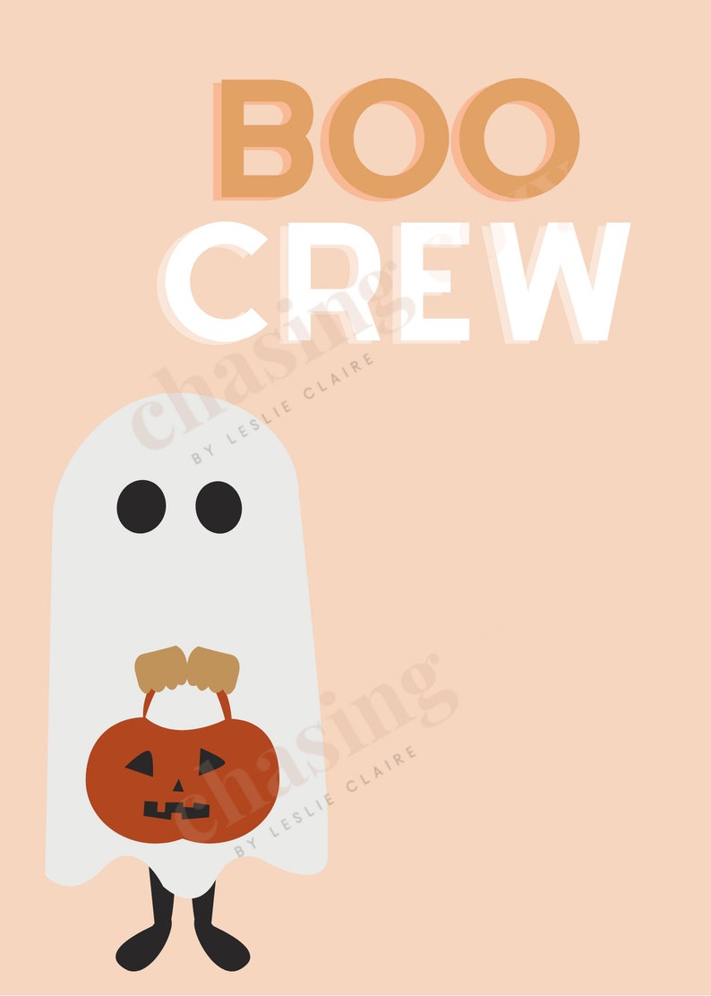 Halloween Printables, Pumpkin Gang's All Here, Boo Crew Ghost, Happy ...