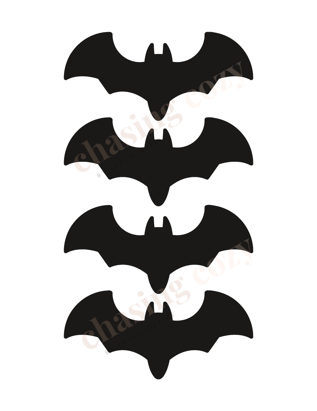 Printable Bats, Bats for Halloween Decor, Fall Decor, Kid’s Halloween ...