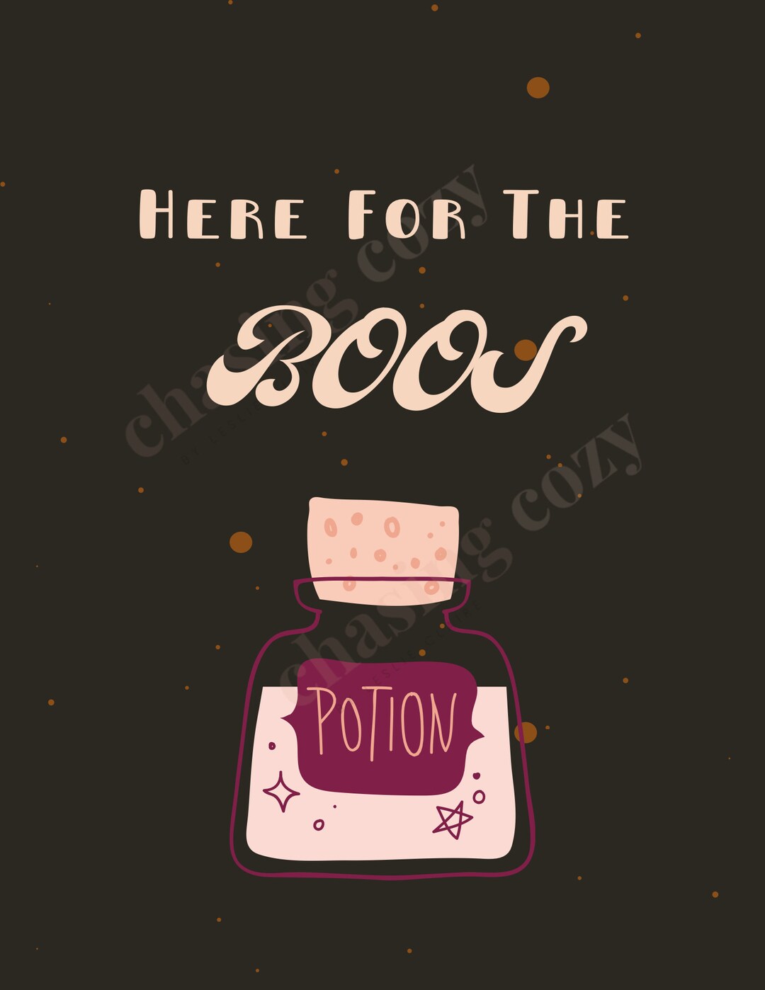 Here for the Boos Printable, Halloween Decor, Fall Decor, Halloween ...