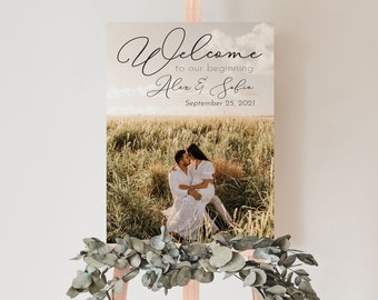Canvas Wedding Sign | Etsy