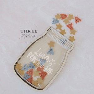 Rewards Jar, Rocket Ship Personalized Reward Jar for Kids, Classroom ...