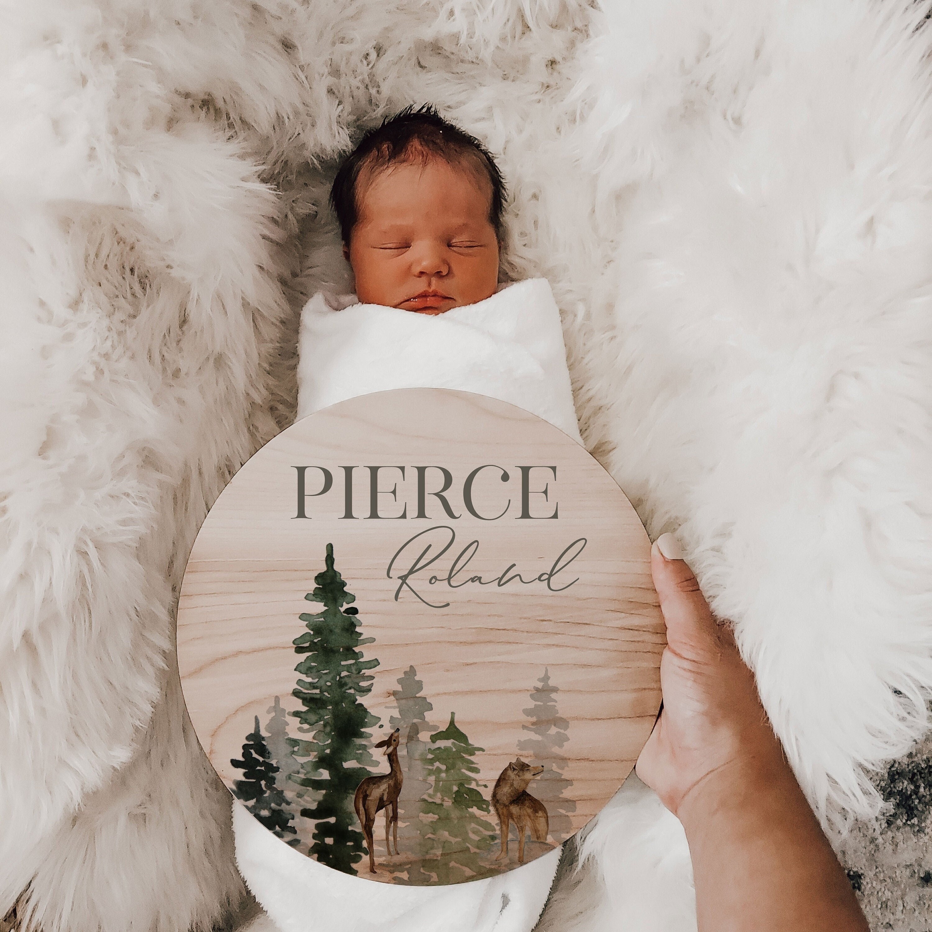 New Baby Sign Baby Announcement Sign Gender Neutral Birth - Etsy