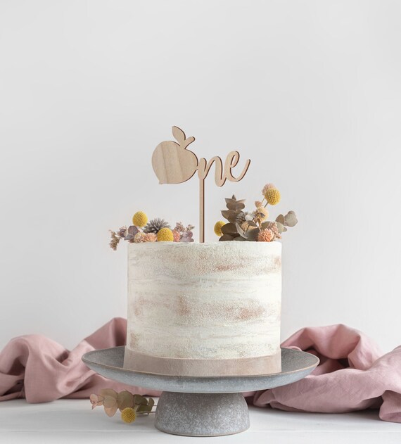 Peach One Cake Topper Sweet as a Peach Themed Birthday for | Etsy