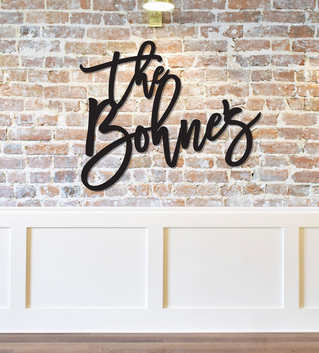 Wood Name Sign Wedding Backdrop Sign Cutout Custom Family Name Word ...