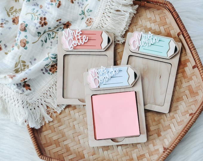 Teacher Appreciation Gift, Personalized Teacher Gift, Sticky Note ...