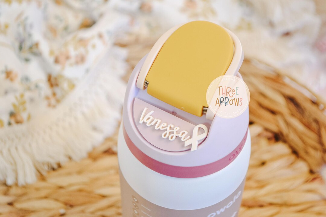 Awareness Ribbon Owala Accessories Freesip Name Plate, Adhesive Custom ...