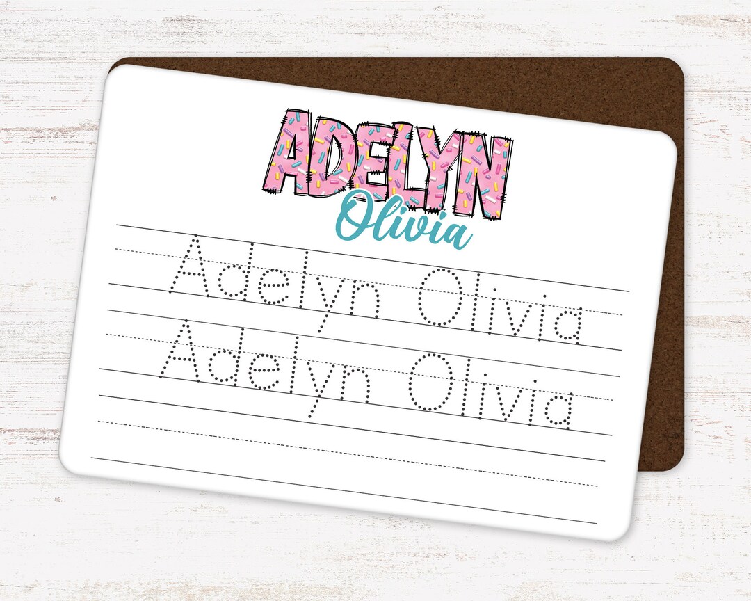 Learn My Name, I Can Write My Name, Educational Name Tracing Boards ...