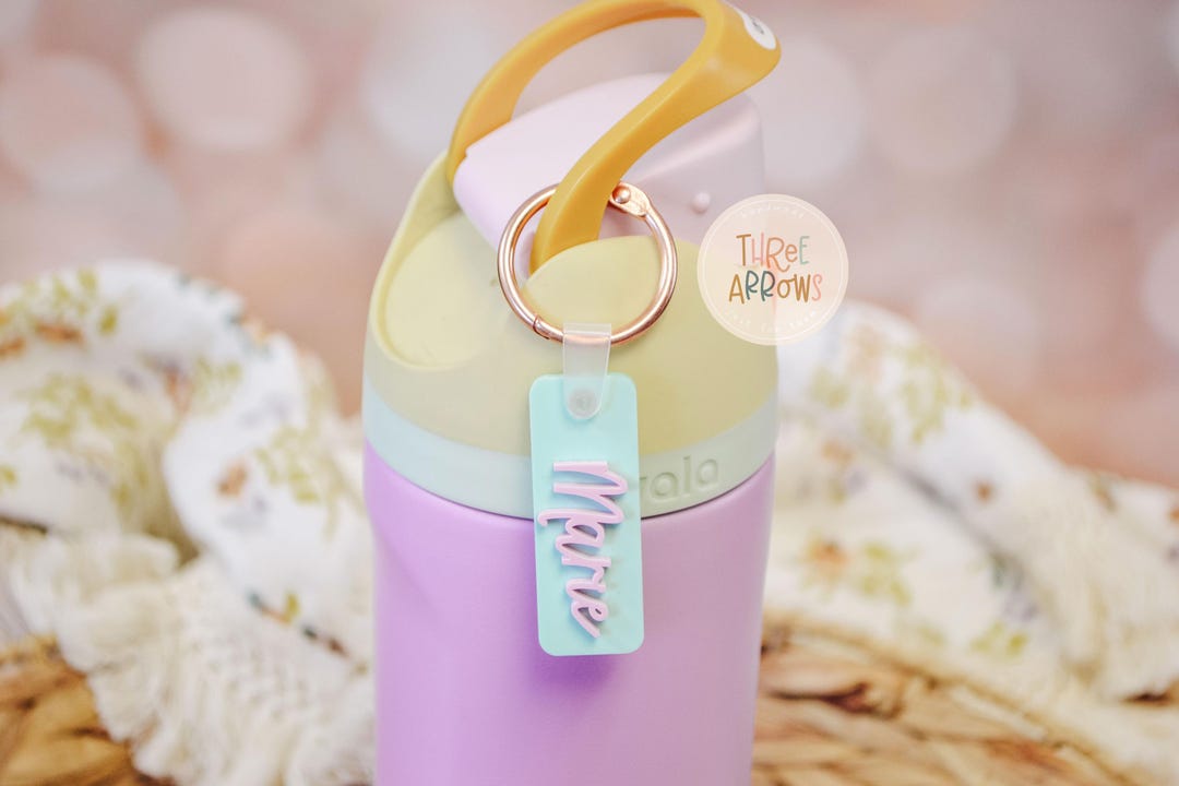 Water Bottle Name Charm, Owala Charm Freesip Name Tags, Stanley Custom ...