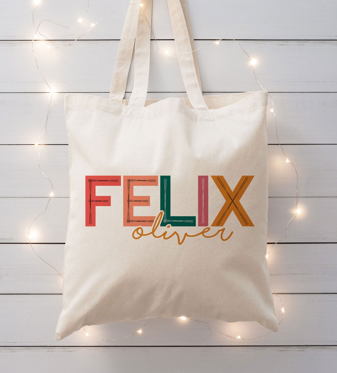 Sleepover Bag, Personalized Name Tote for Kids, Weekend Bag, Carry on ...