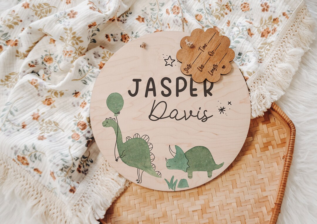 Dinosaur Hospital Door Hanger, Hospital Name Sign, Boy Door Hanger ...