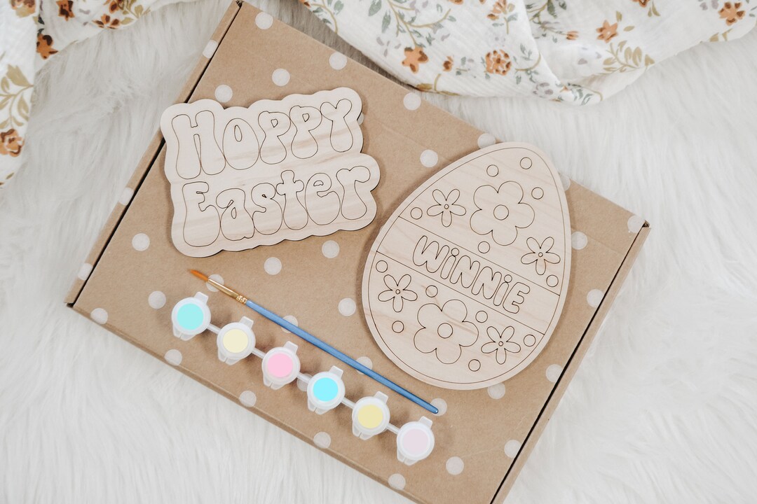 Easter Paint Kits for Kids, Easter Basket Stuffers, Paint Your Own ...