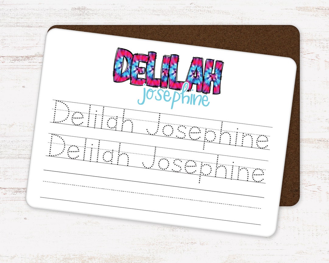 Learn My Name, I Can Write My Name, Educational Name Tracing Boards ...