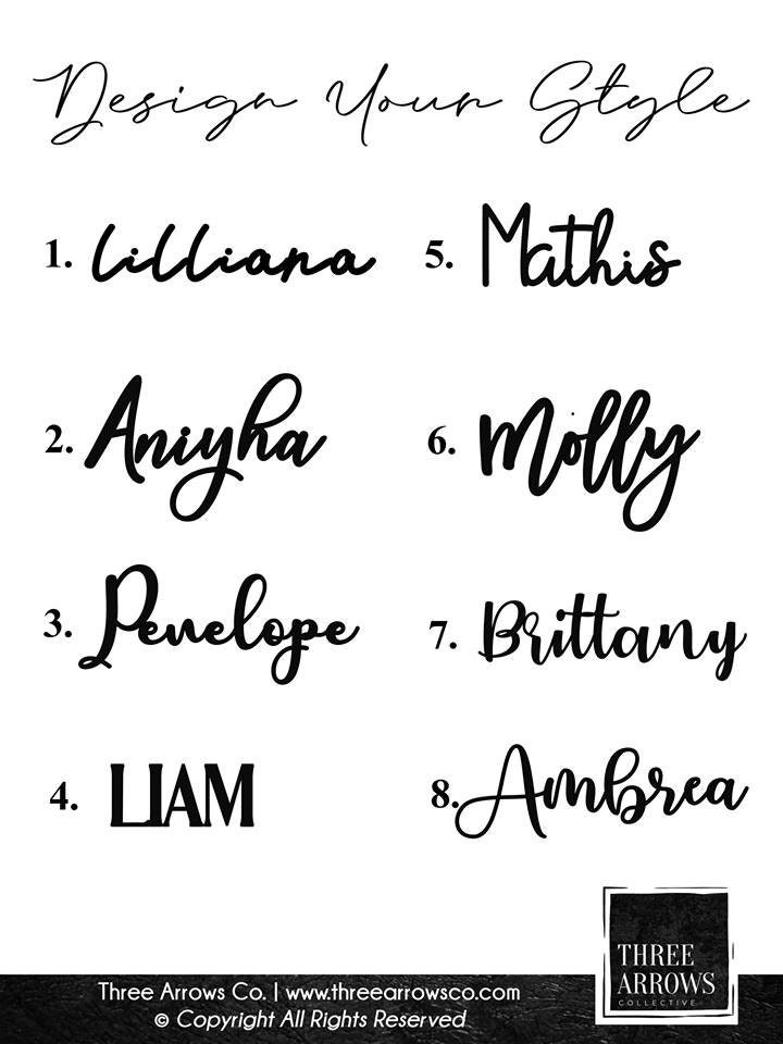 Wood Name Sign Wedding Backdrop Sign Cutout Custom Family Name - Etsy