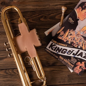 Personalized Leather Trumpet Valve Protector, Trumpet Valve Guard, Best ...