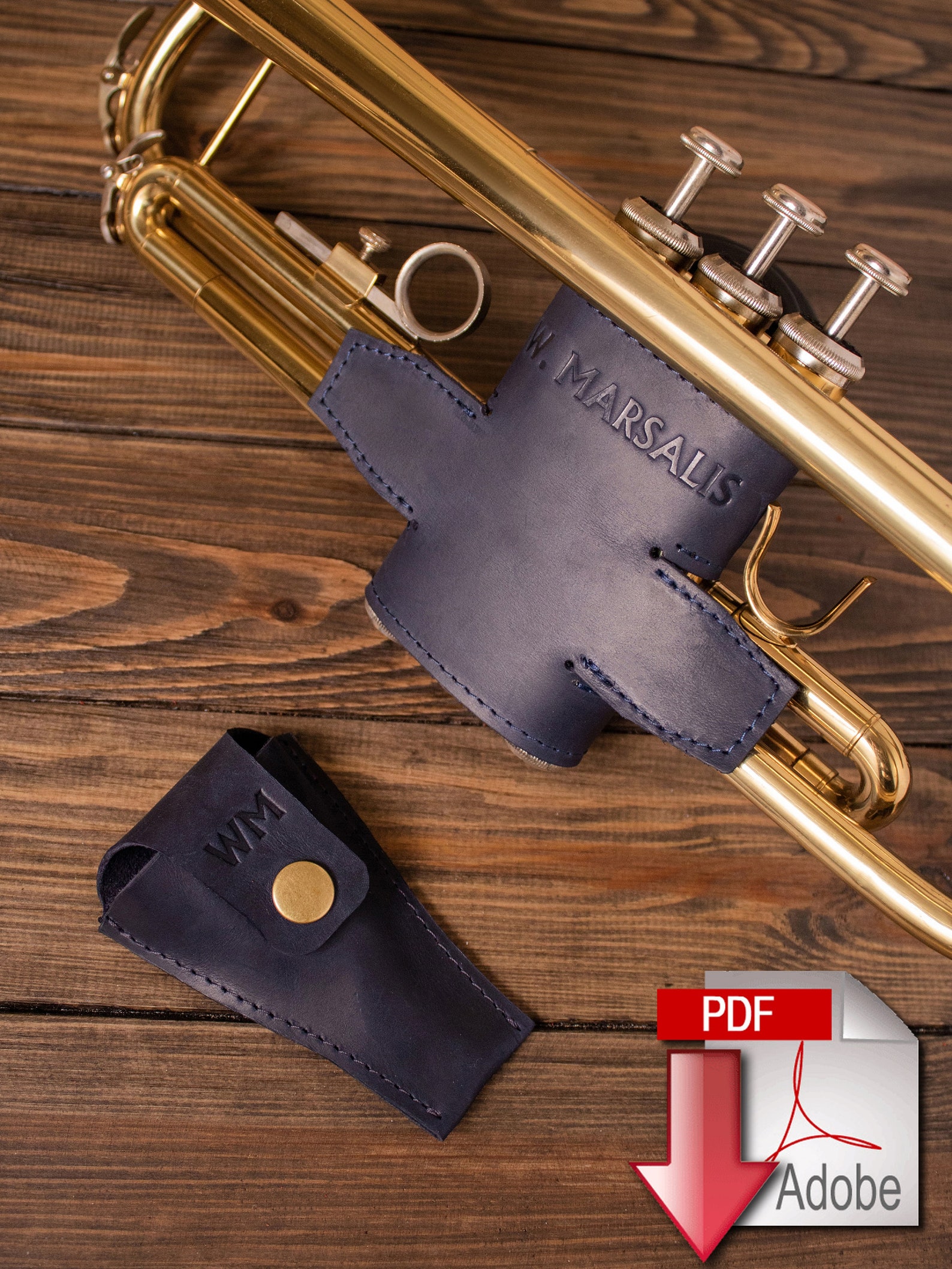 PDF Pattern Trumpet Mouthpiece Case, Sewing Template Instant Download ...