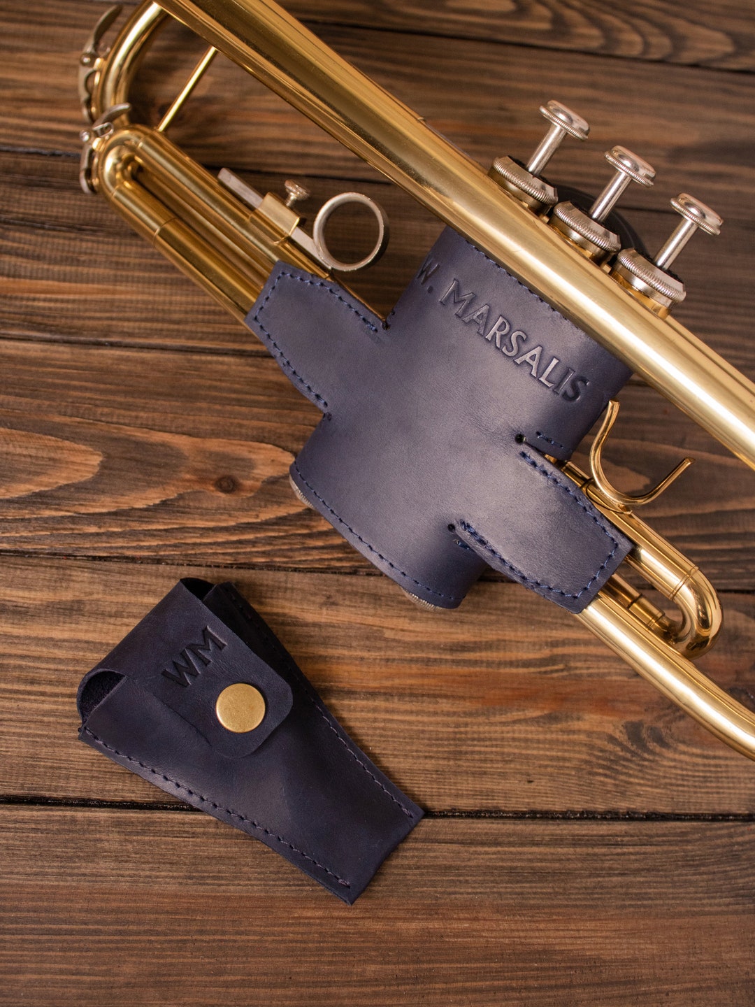 Mouthpiece Pouch Trumpet Valve Guard, Trumpet Player Gift, Personalized ...