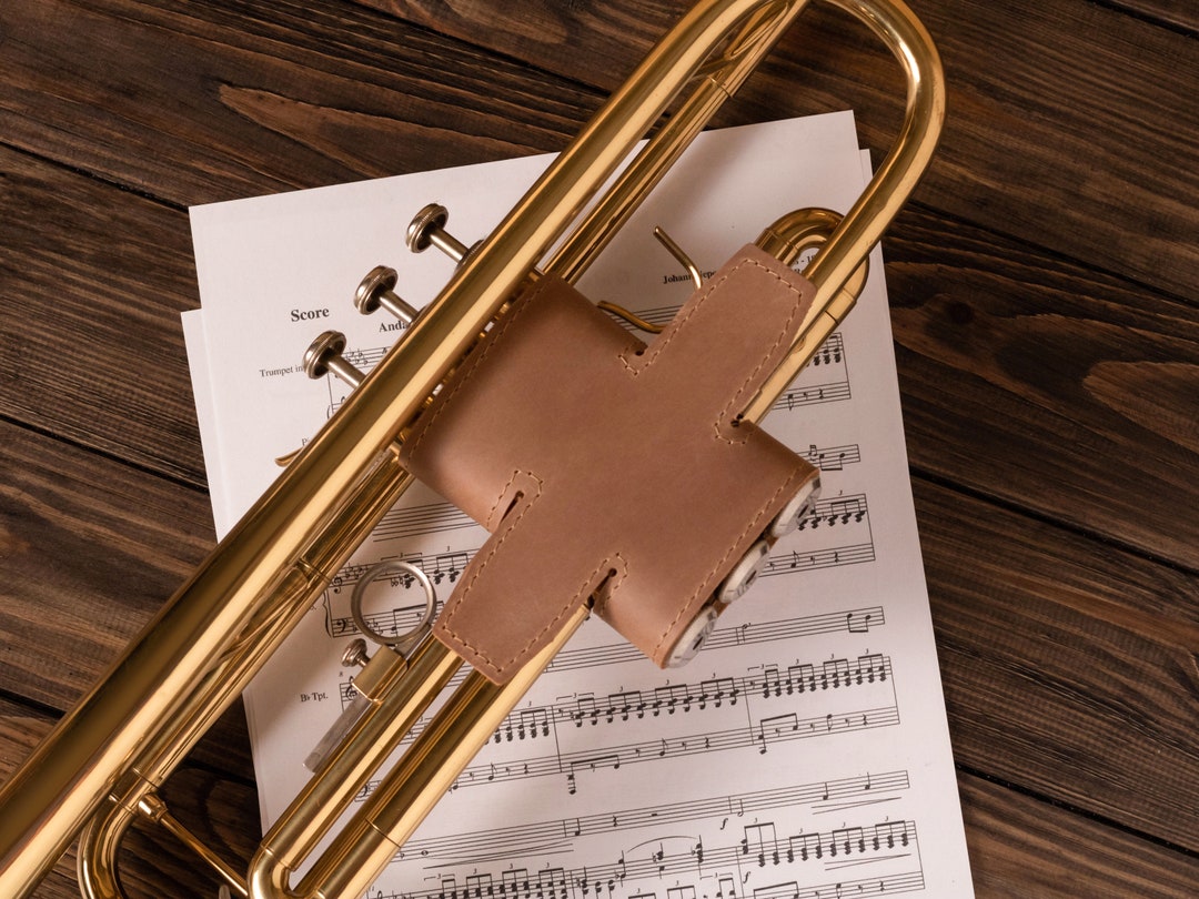 Personalized Leather Trumpet Valve Protector, Trumpet Valve Guard, Best ...